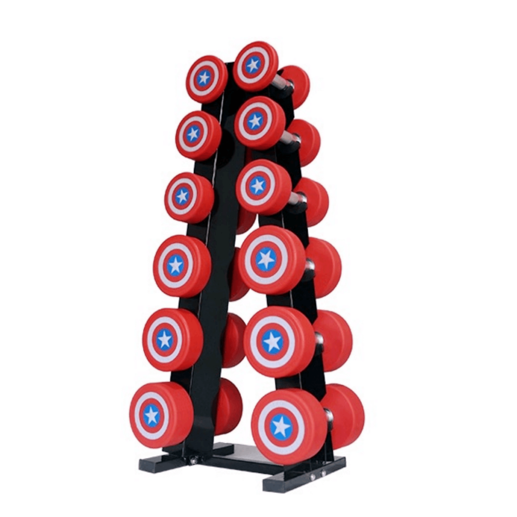 Round Dumbbell Set